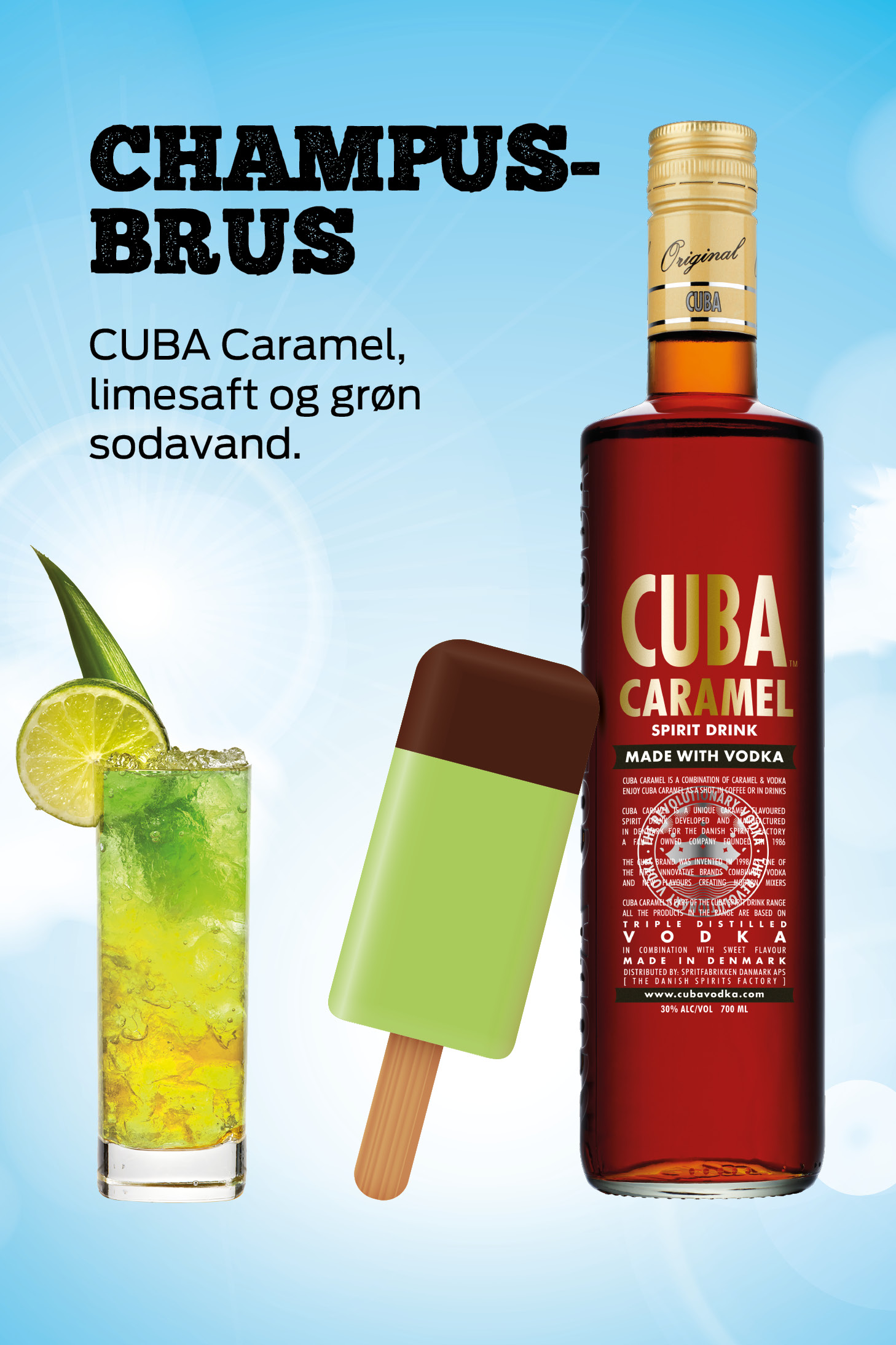 Drinks der smager af kendte is: Københavnerstang, Solero, Twister ...